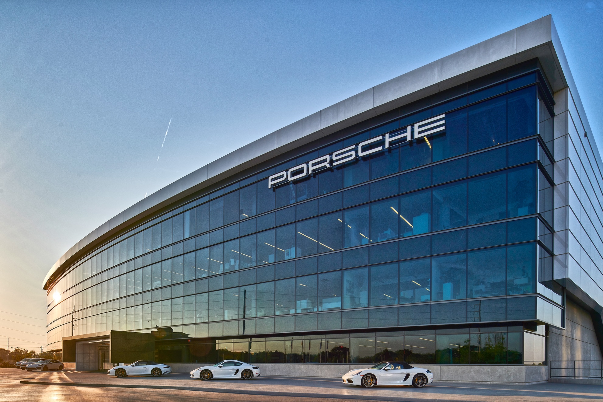 One Porsche Drive Building Porsche North America Experience Center And